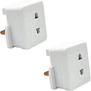 Pipestation Shaver Plug Adaptor - 2 Pack Toothbrush & Shaving Plug ...