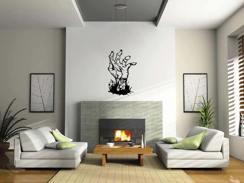 Amazon.com: 36" Zombie Walking Dead Hand Wall Decal Sticker Large ...