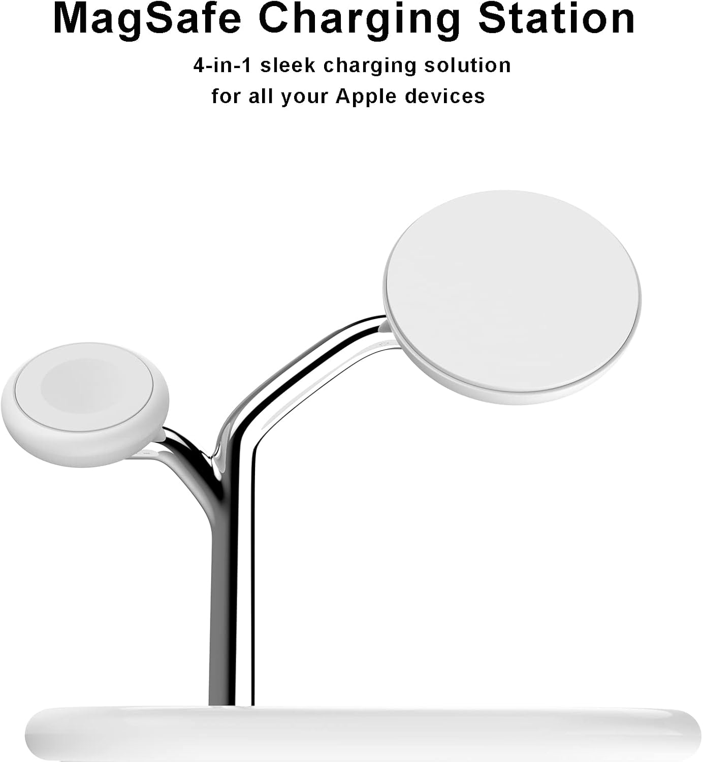 Estación de carga MagSafe Apple 4 en 1 – Estación de carga MFM iPhone ...