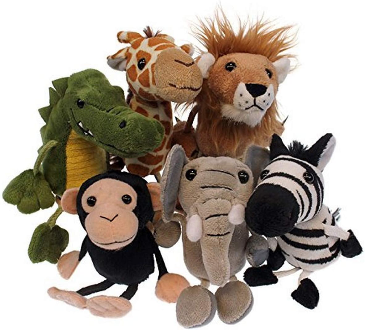 Amazon.com: The Puppet Company African Finger Puppets Set of 6 : Toys ...