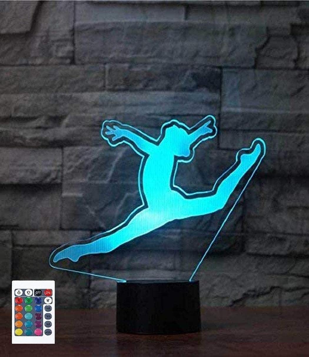 FXUSLGT 3D Night Bird Hummingbird Night Light Powered Remote Control ...