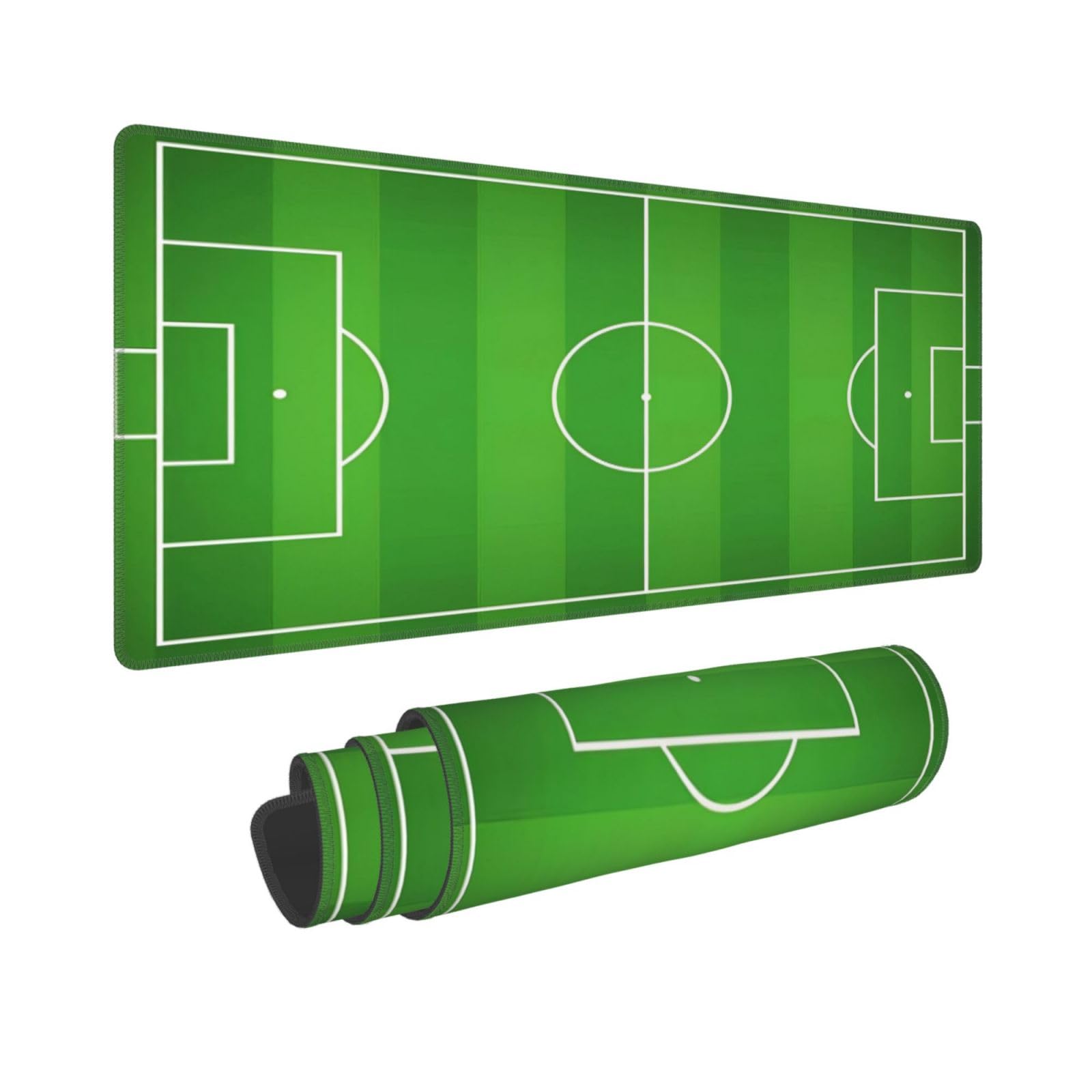 Amazon.com: Soccer Large Mouse Pad Football Field Mouse Pads, XXL ...