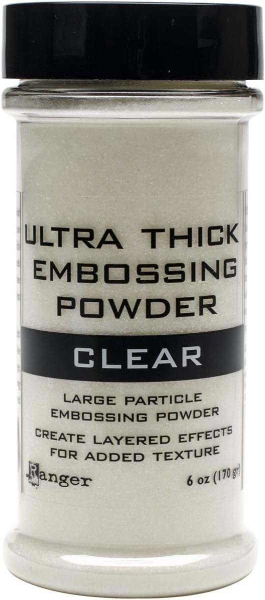 Amazon.com: Ranger Ultra Thick Embossing Powder 6-ounce, Clear