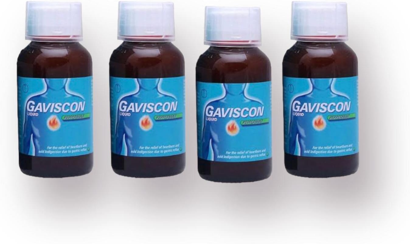 Amazon.com: Gaviscon Original Peppermint Oral Suspension 800 ML,4 ...