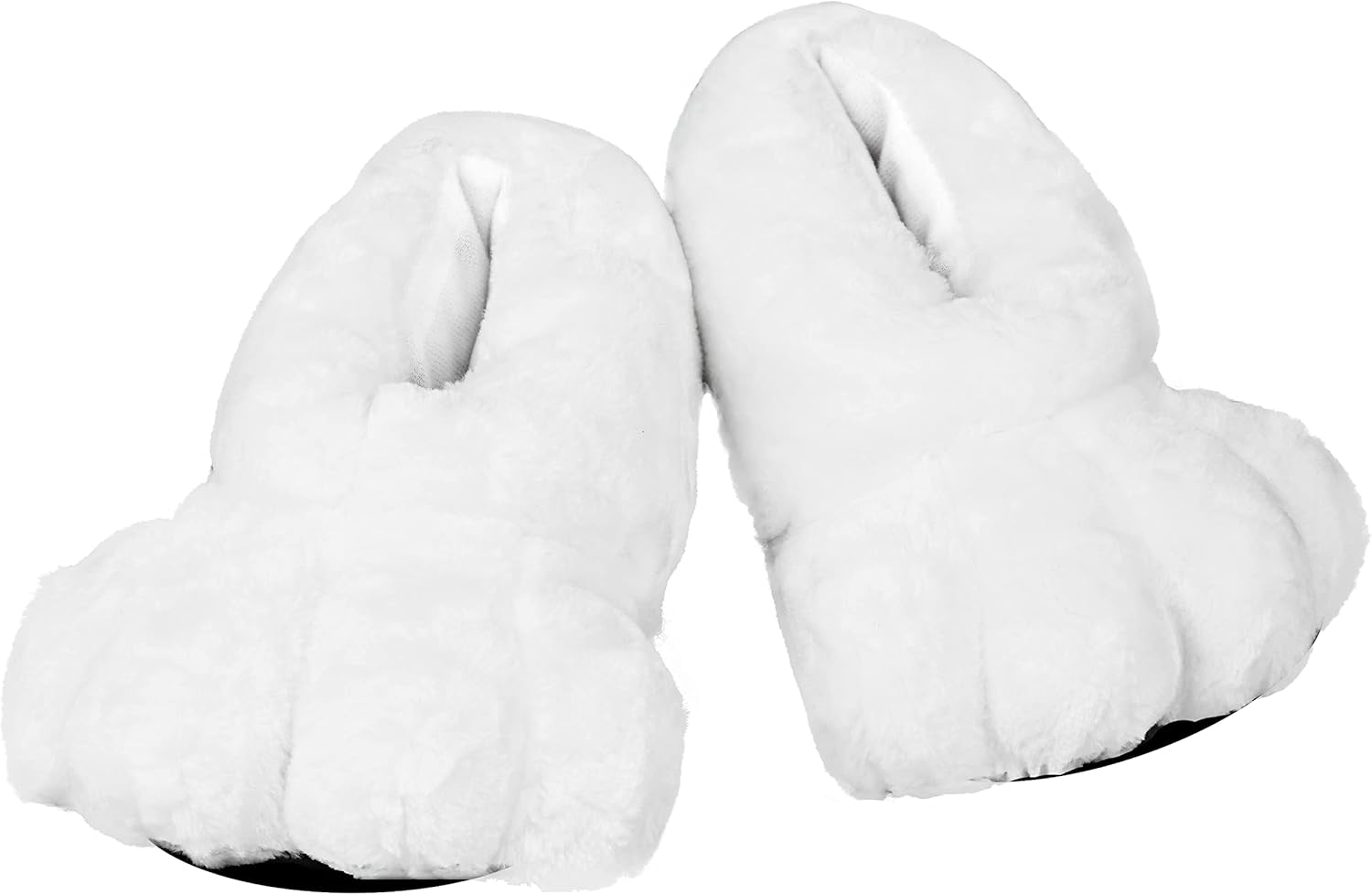 Amazon.com: Matiniy Easter Adult White Bunny Shoes Plush Rabbit Shoes ...