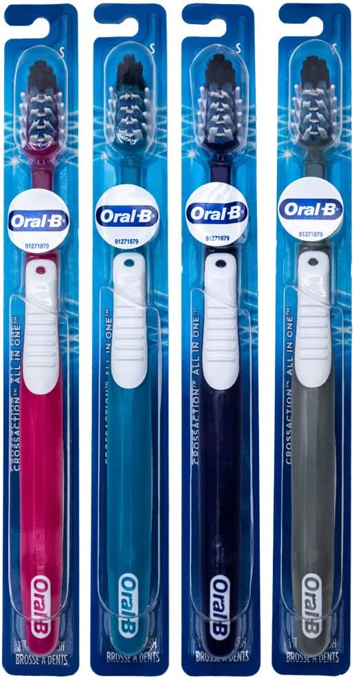 Amazon.com : Oral-B Pro-Health All-in-One Toothbrush, 4 Count 40S ...