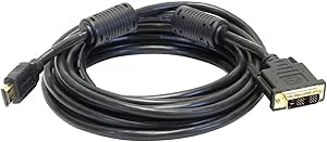 Monoprice Standard HDMI Cable to Single Link DVI Adapter Cable - with ...