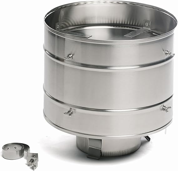 Amazon.com: Chimcare Chimney Caps - High Wind Chimney Cap, Stainless ...
