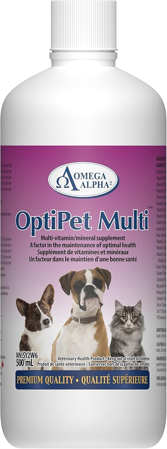 OptiPet Liquid Multivitamin, Dog Supplements, Cat Essentials, Cat & Dog ...