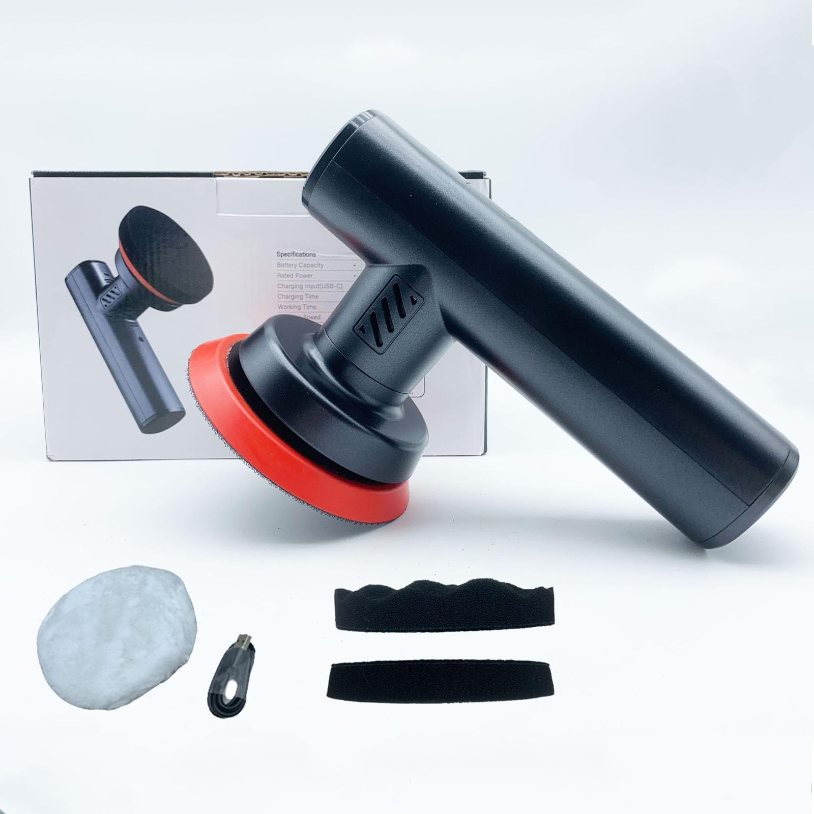 Amazon.com: Cordless Car Waxer Buffer Polisher,Mini Rechargeable Buffer ...