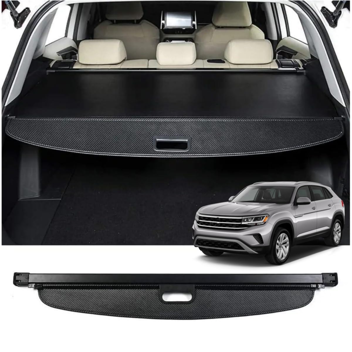 Rear Trunk Cargo Cover For Honda HR-V HRV Vezel RV5 2022~2024 Privacy ...
