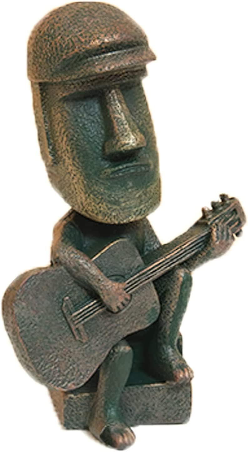 Amazon.com: CRCAH Moai Statue Decor - 6 Inch Easter Island Oranment ...
