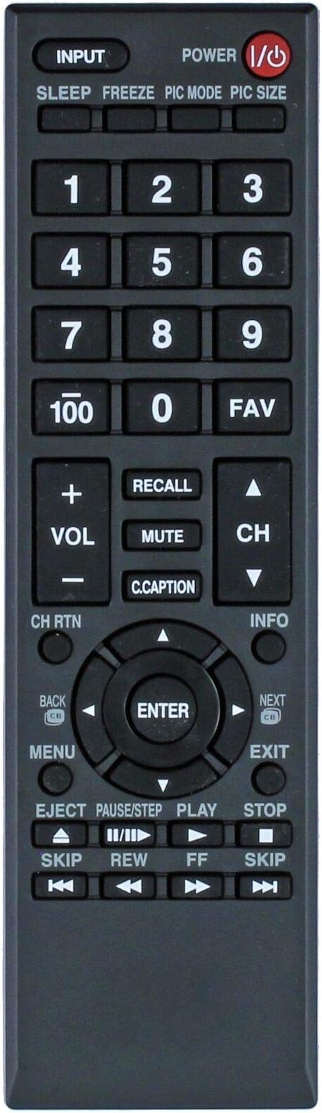 Amazon.com: Universal Remote Control for All Toshiba Brand TV/Smart TV ...