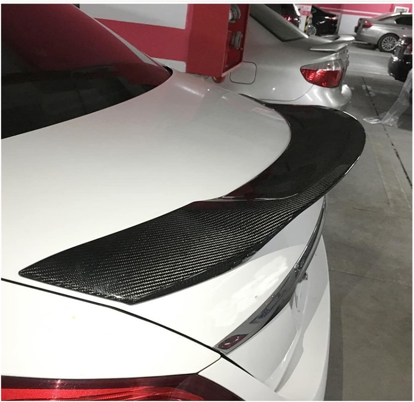 AERFEN Carbon Fiber Rear Spoiler Compatible with Mercedez Benz CLS ...