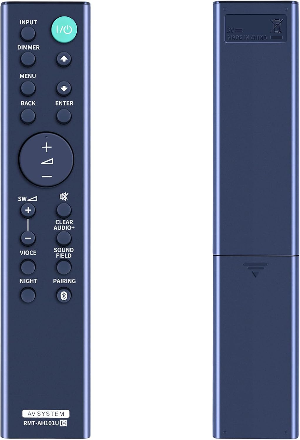 Amazon.com: RMT-AH101U Replacement Soundbar Remote Control for Sony ...