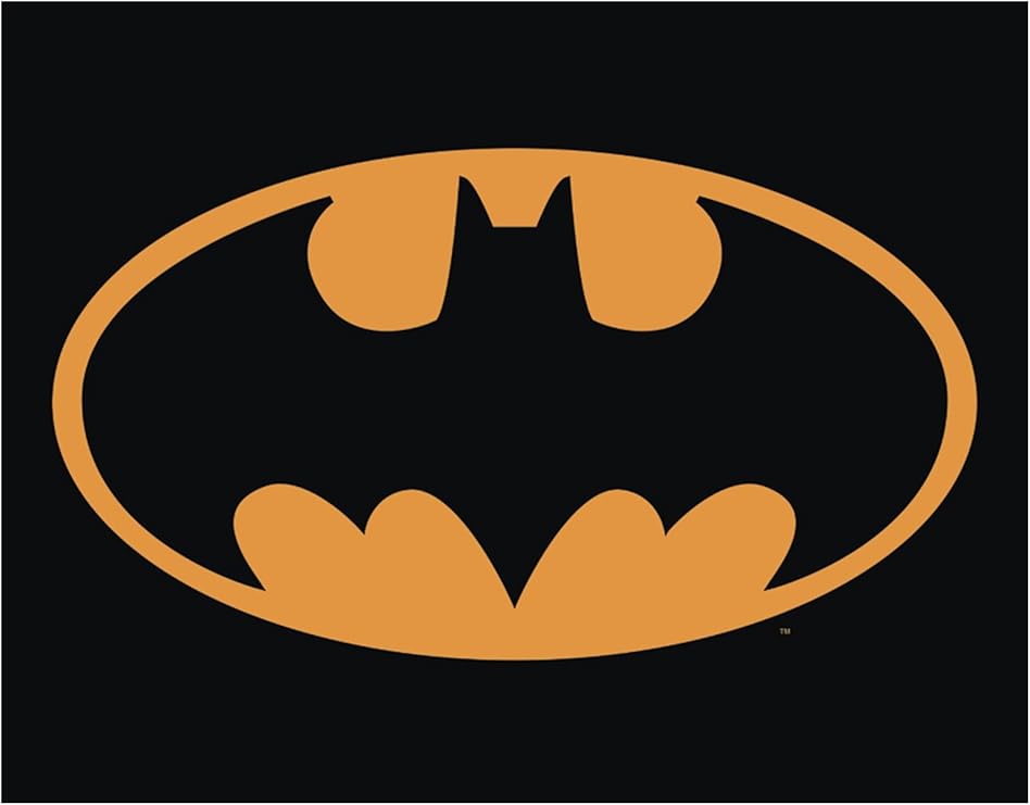 Amazon.com: Desperate Enterprises Batman Logo Tin Sign, 16x12 : Home ...