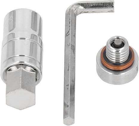 Amazon.com: Bognajin M12x1.75 Oil Drain Plug, Oversize Piggyback Oil ...