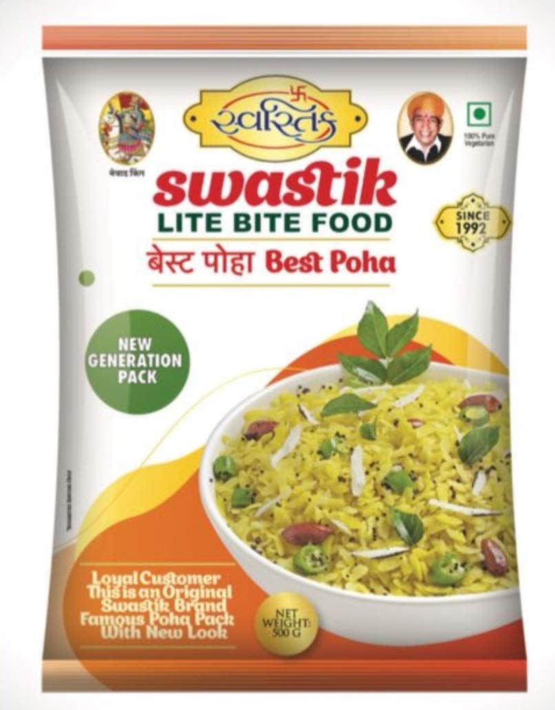 Swastik Poha Pack, 1 Kg : Amazon.in: Grocery & Gourmet Foods