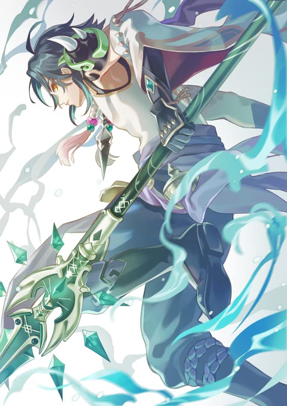 Poster Best Xiao Genshin Impact Matte Finish Paper Poster Print 12 x 18 ...