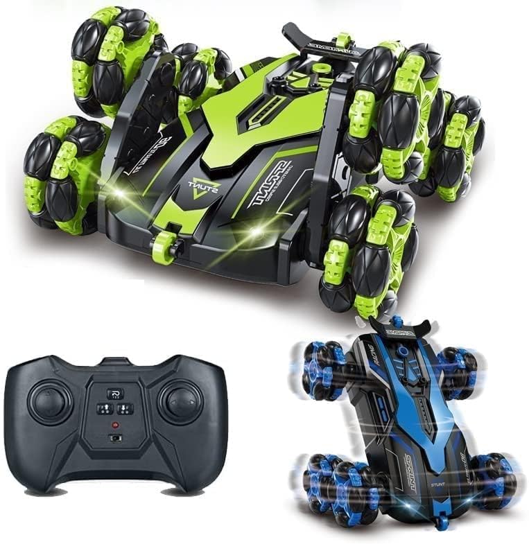 GRAPHENE 6 Wheel Remote Control Laser Stunt Car 2.4G Off-Road High ...