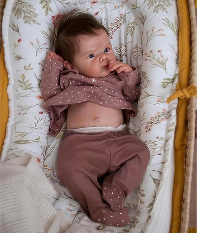 Amazon.com: Zero Pam Reborn Baby Dolls Silicone Full Body, 18 Inch ...