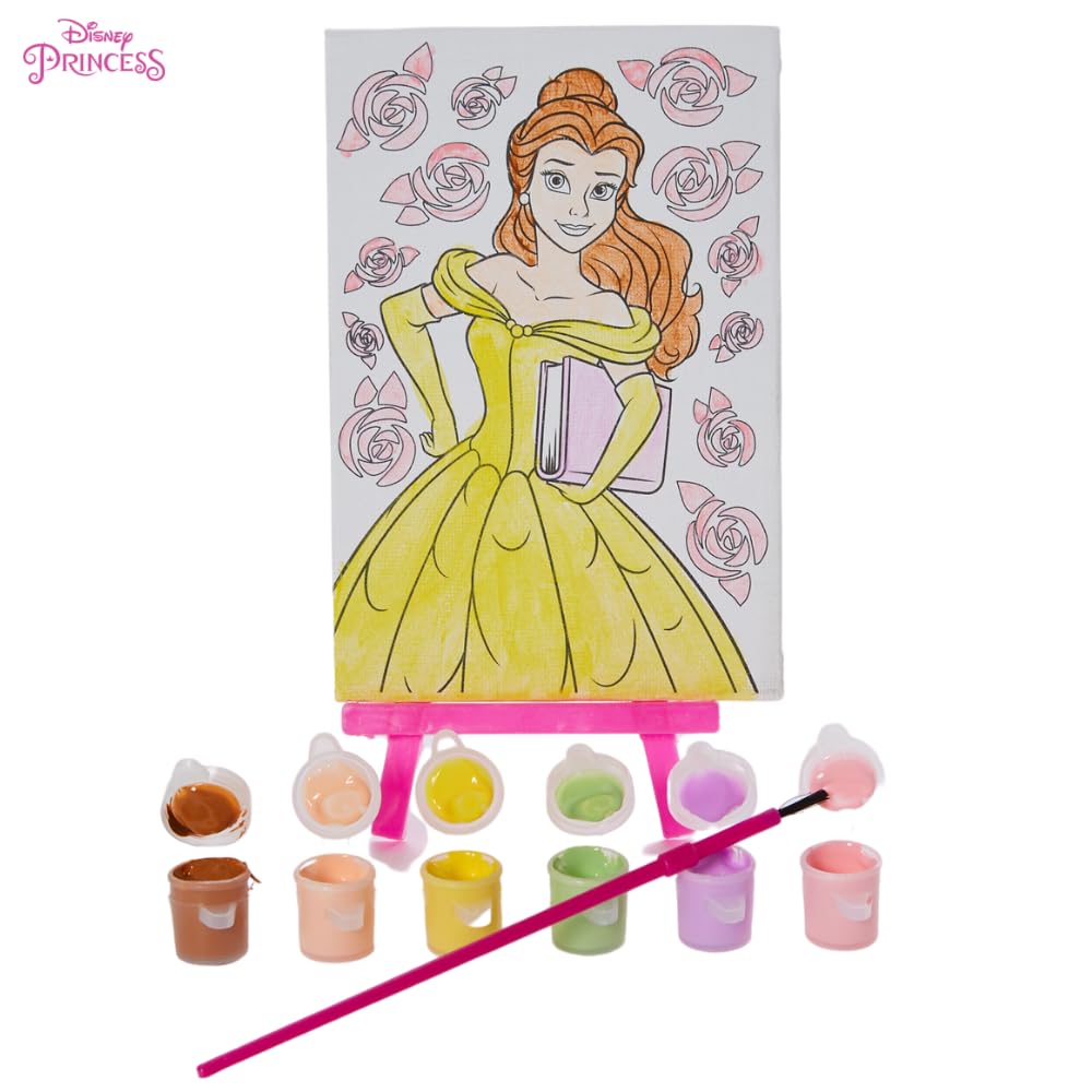 Princess Canvas Painting Ideas Vintage Princess Castle Canvas Wall Art