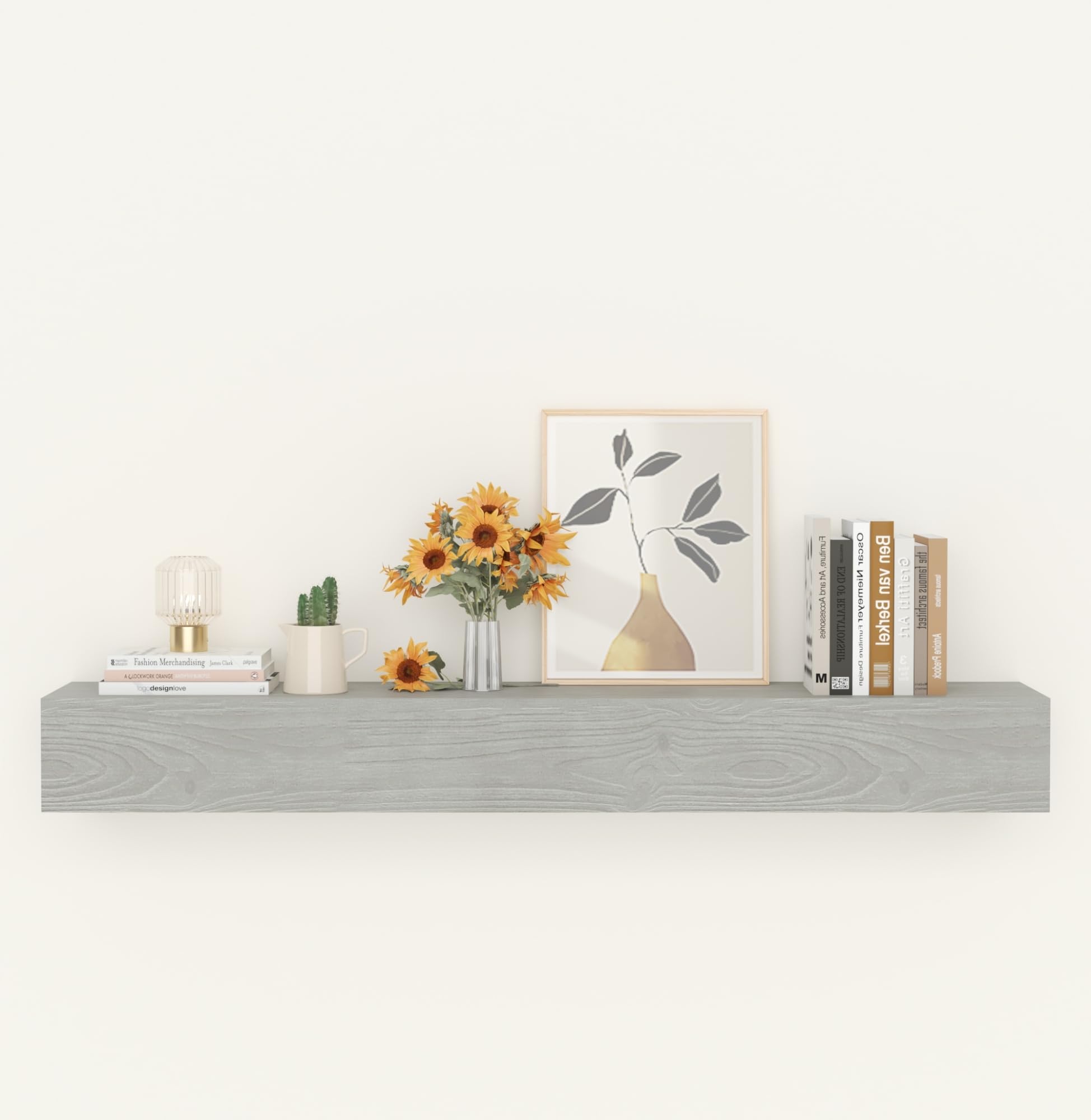 Amazon.com: CRAFTEASE Floating Shelves for Wall 60 inches Long Wall ...