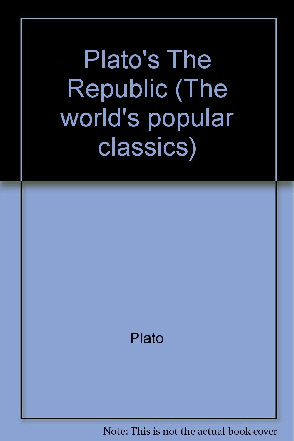 Plato's The Republic (The world's popular classics): Plato: Amazon.com ...