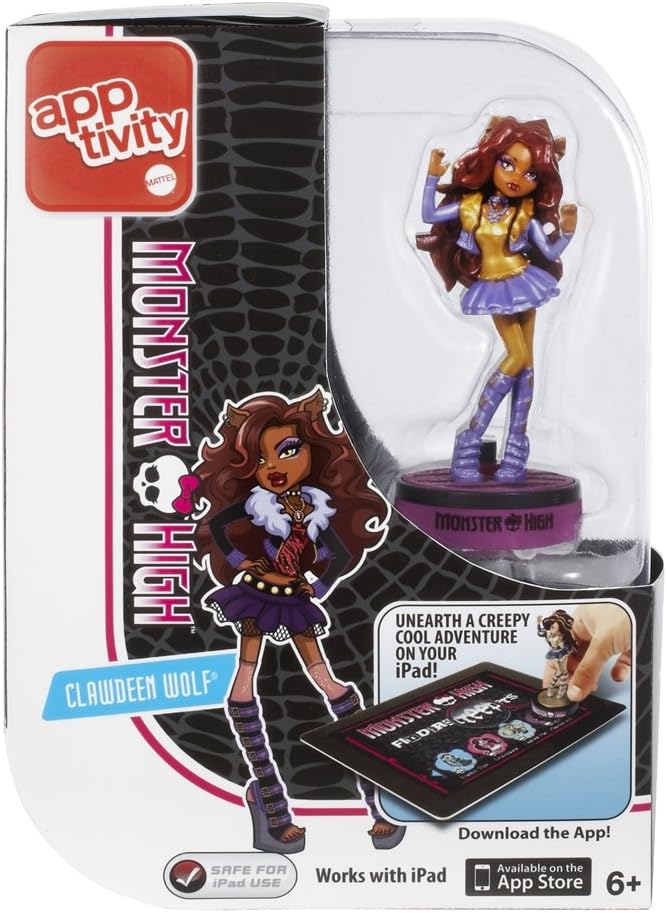 Amazon.com: Monster High Apptivity Finders Creepers Clawdeen Wolf ...