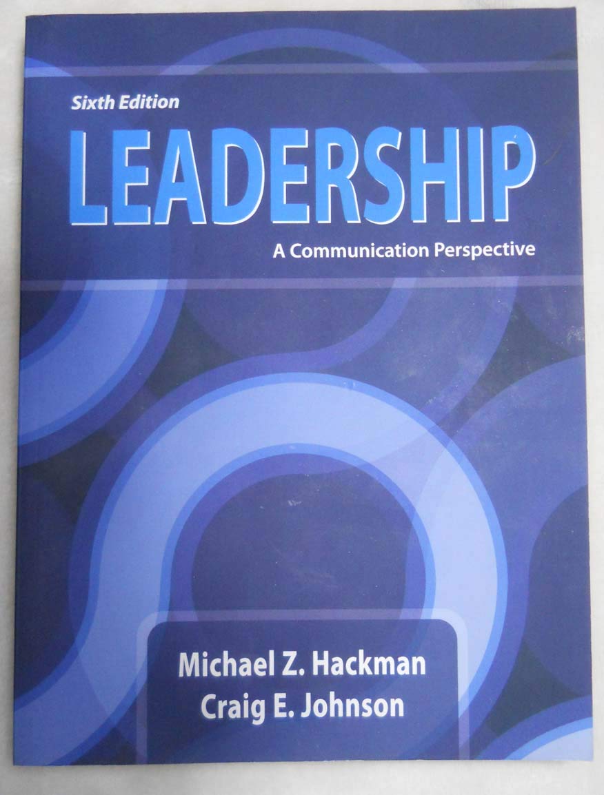 Amazon | Leadership: A Communication Perspective | Hackman, Michael Z ...