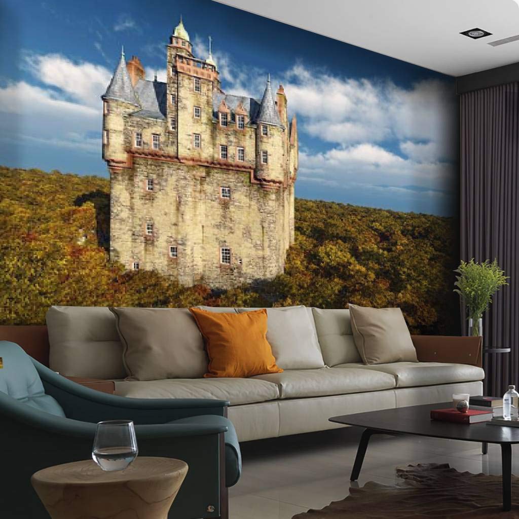 Printable Castle Wall Pattern Block Print Home Castle Wallpaper