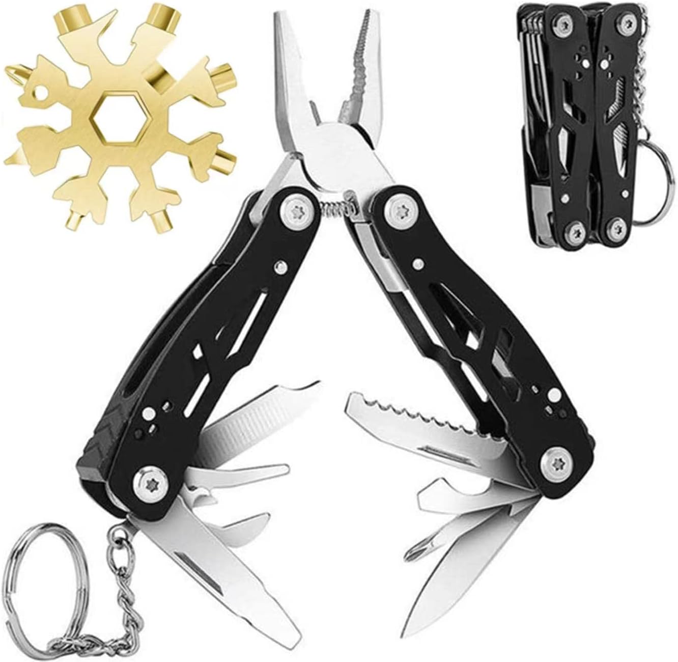 Mini Multitool Small Pliers,Outdoor Pocket Multitool Mini Pliers With ...