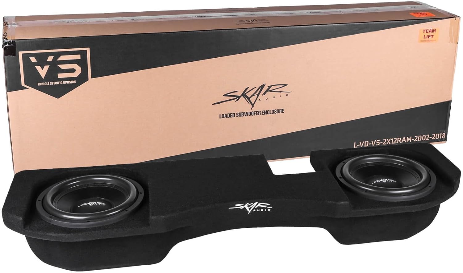 Amazon.com: Skar Audio Dual 12" Loaded Sealed Subwoofer Enclosure ...