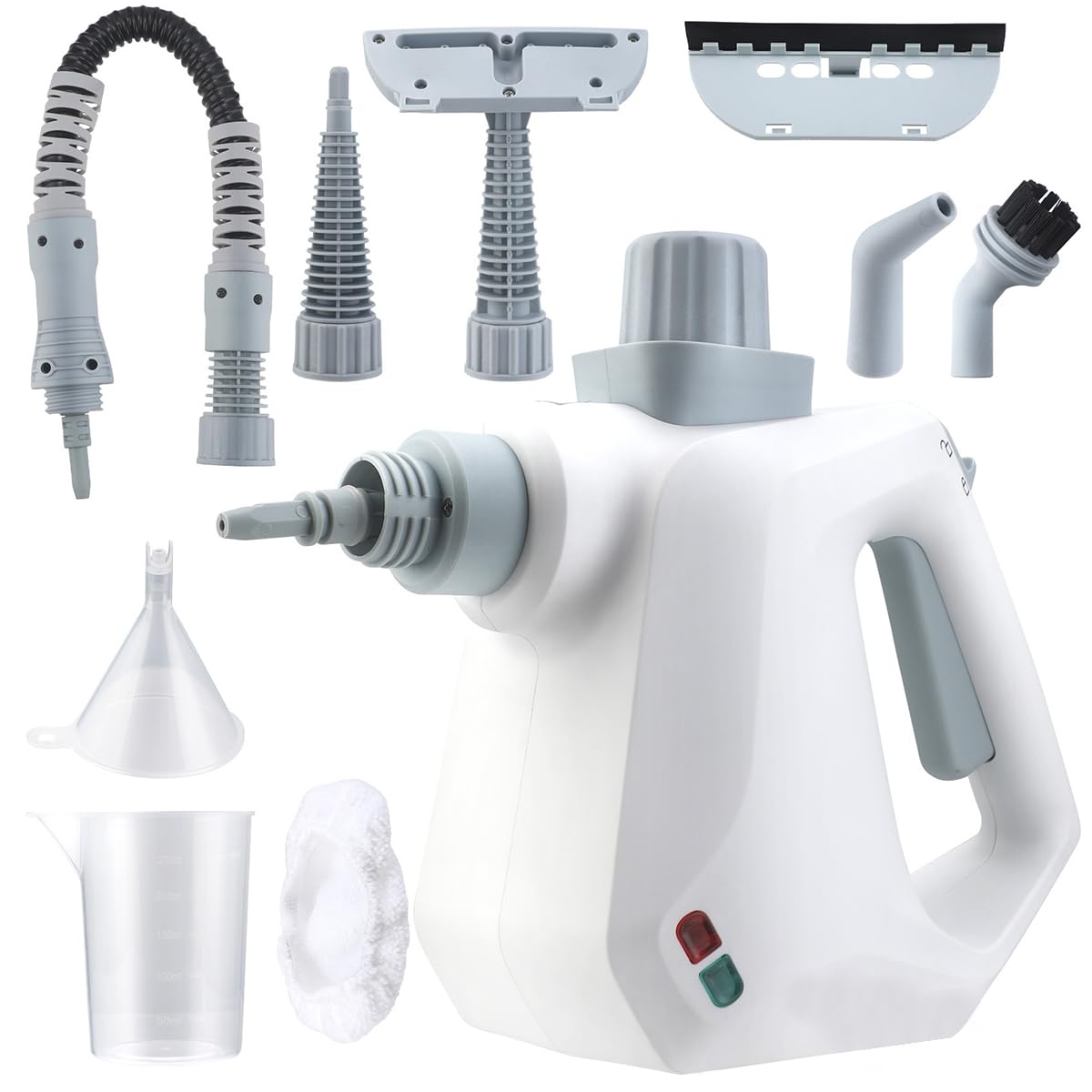 Supvox® Small Electric Steam Cleaner for Home, 97.2 Inches Wired ...