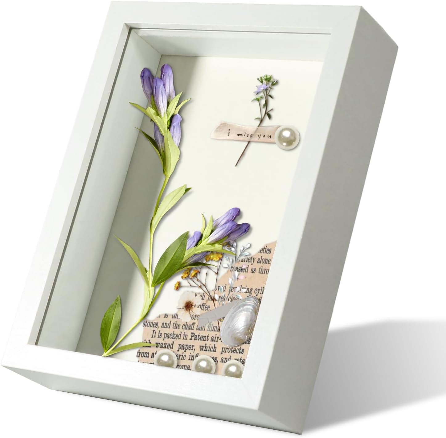 Amazon.com - 5x7-inch Shadow Box Frame - Display Case - (Easy to Change ...