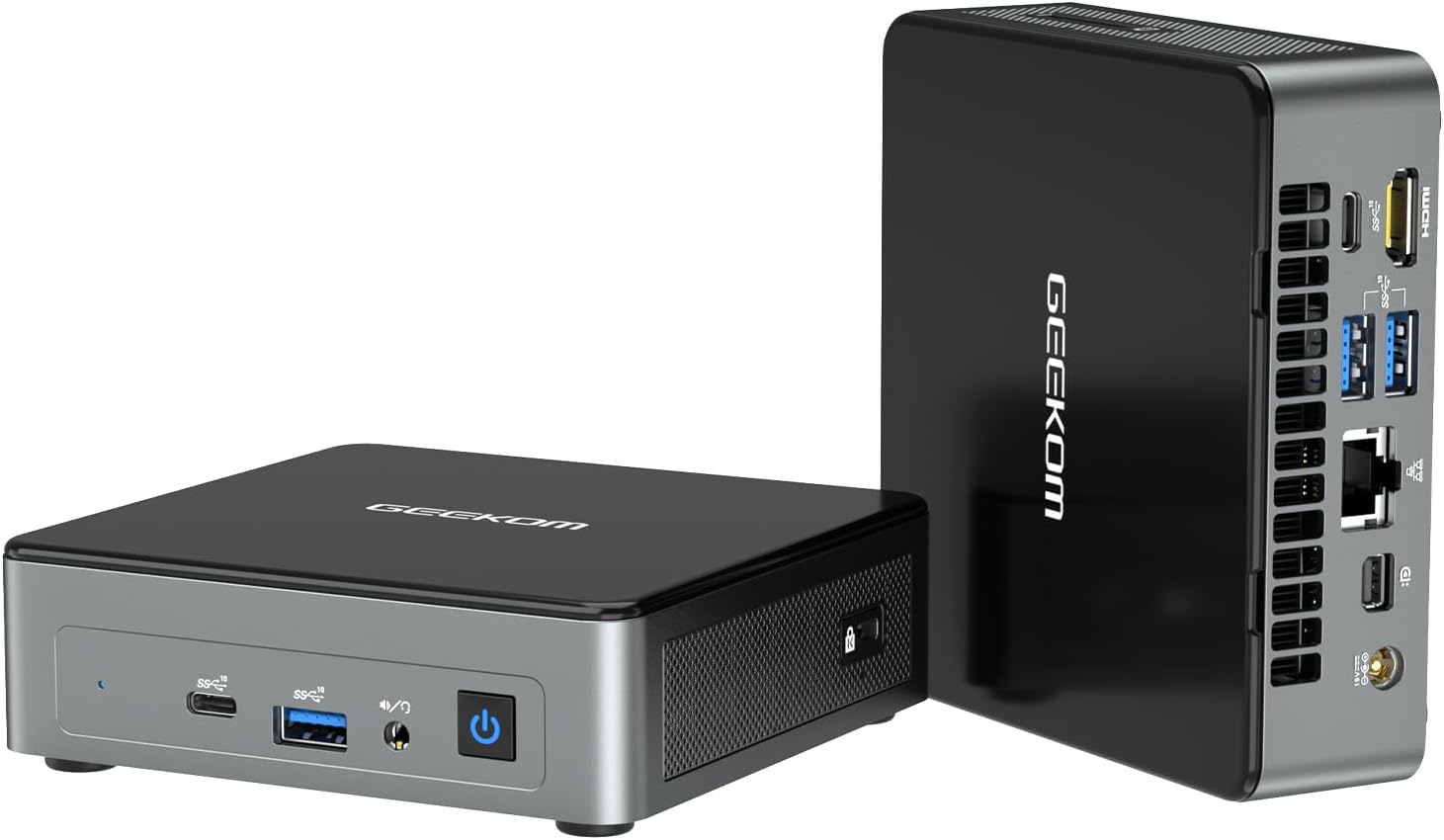 GEEKOM Mini Air12 Mini PC, Intel-N100 de 12ª Generación (hasta 3,4 GHz ...