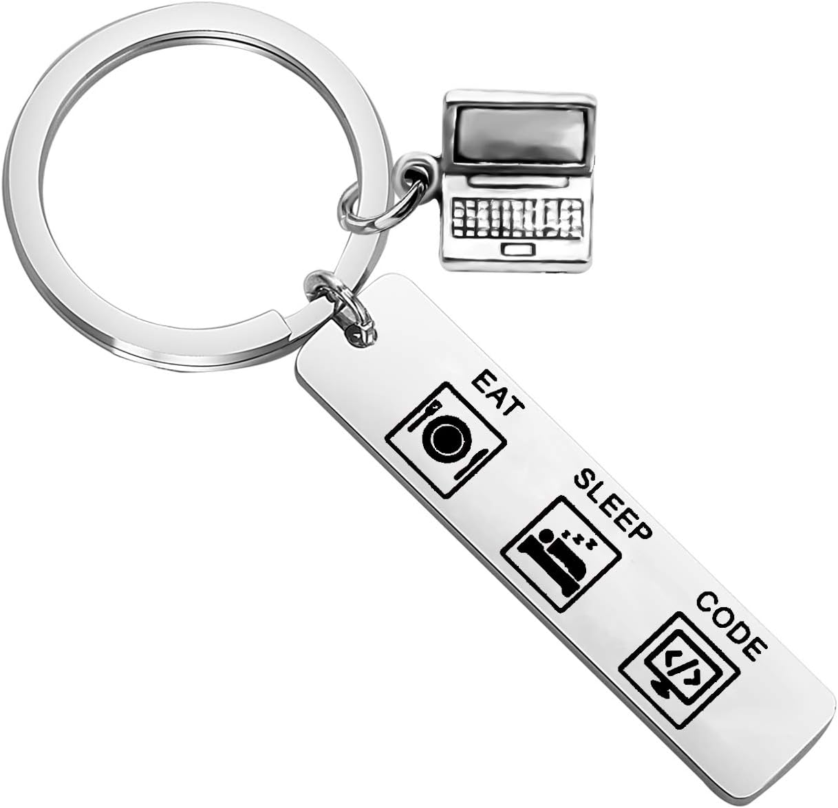 Amazon.com: Blue Computer Motherboard - Processor CPU Memory Keychain ...