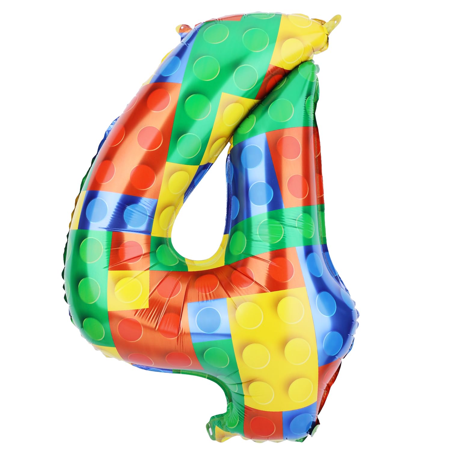 Amazon.com: 32 Inch Building Block Number Balloon, Colorful Number ...