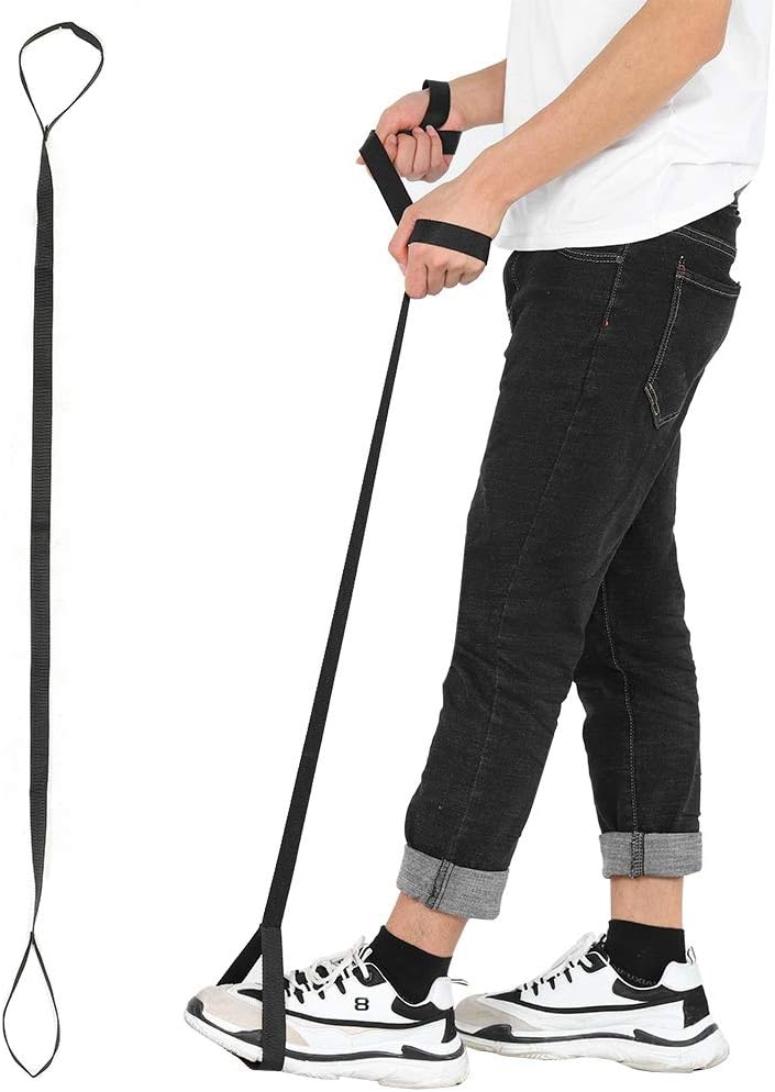 Leg Lifter Strap, Nylon Leg Lifter Assist with Foot Strip Mobility Aids ...