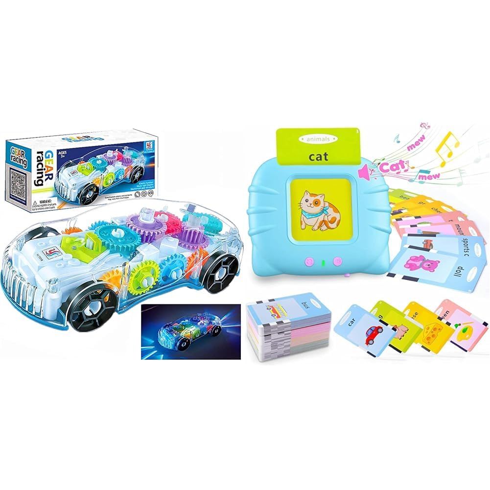 Storio 3D Baby Car Toy with 360 Degree Rotation Toys Educational ...