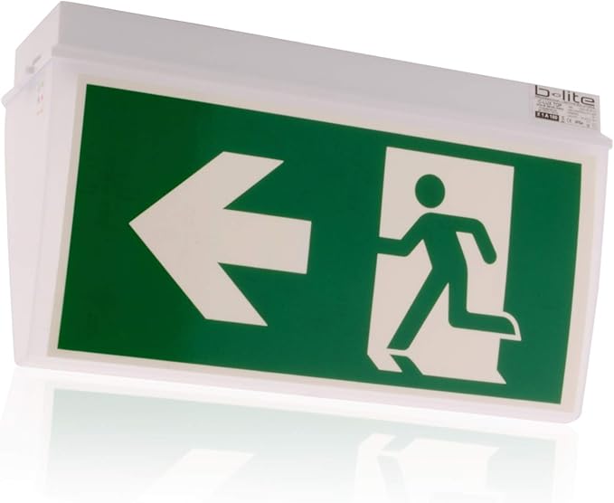 Emergency Light Fire Protection Exit Panel LED IP 54 with Rechargeable ...