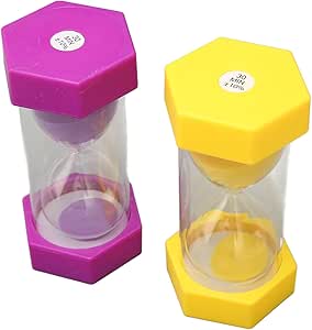 Hexagonal Hourglass Sand Timer Robust Practical Wide Application 30 ...