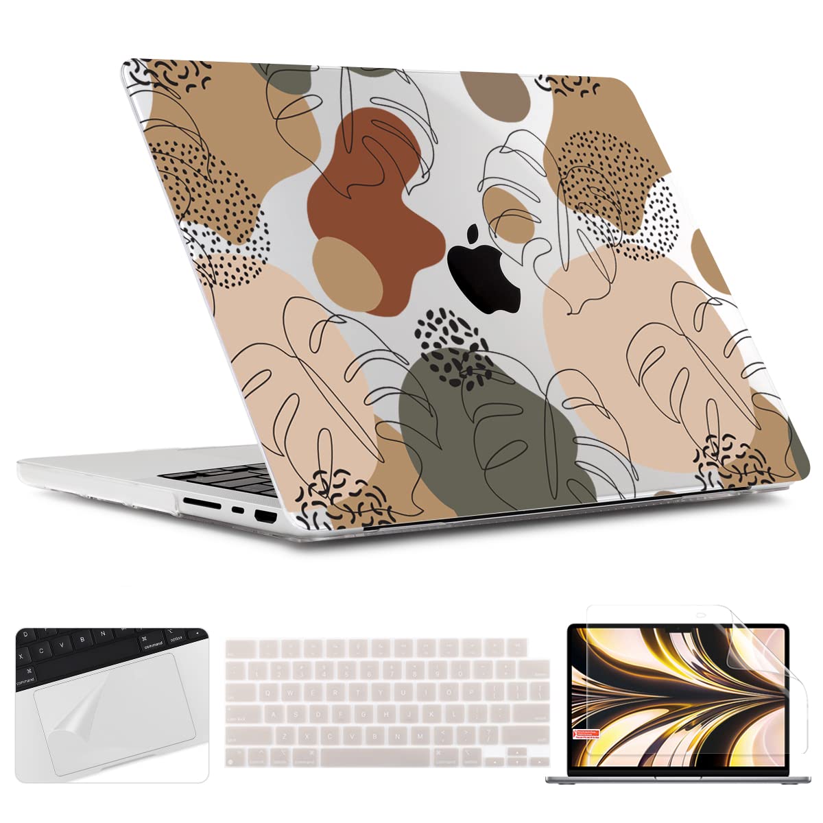 Amazon.com: TWOLSKOO Compatible with MacBook Pro 16 inch Case 2023 2022 ...