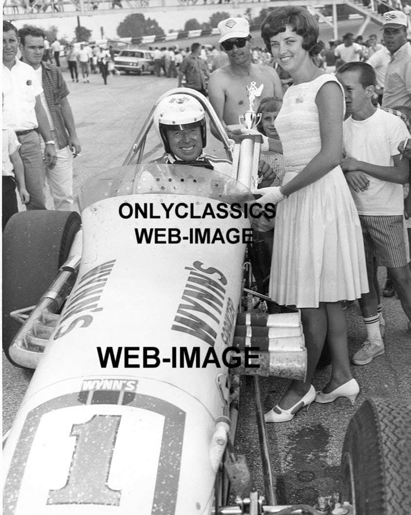 Amazon.com: OnlyClassics 1965 Don Branson with WYNN'S Trophy Girl Photo ...