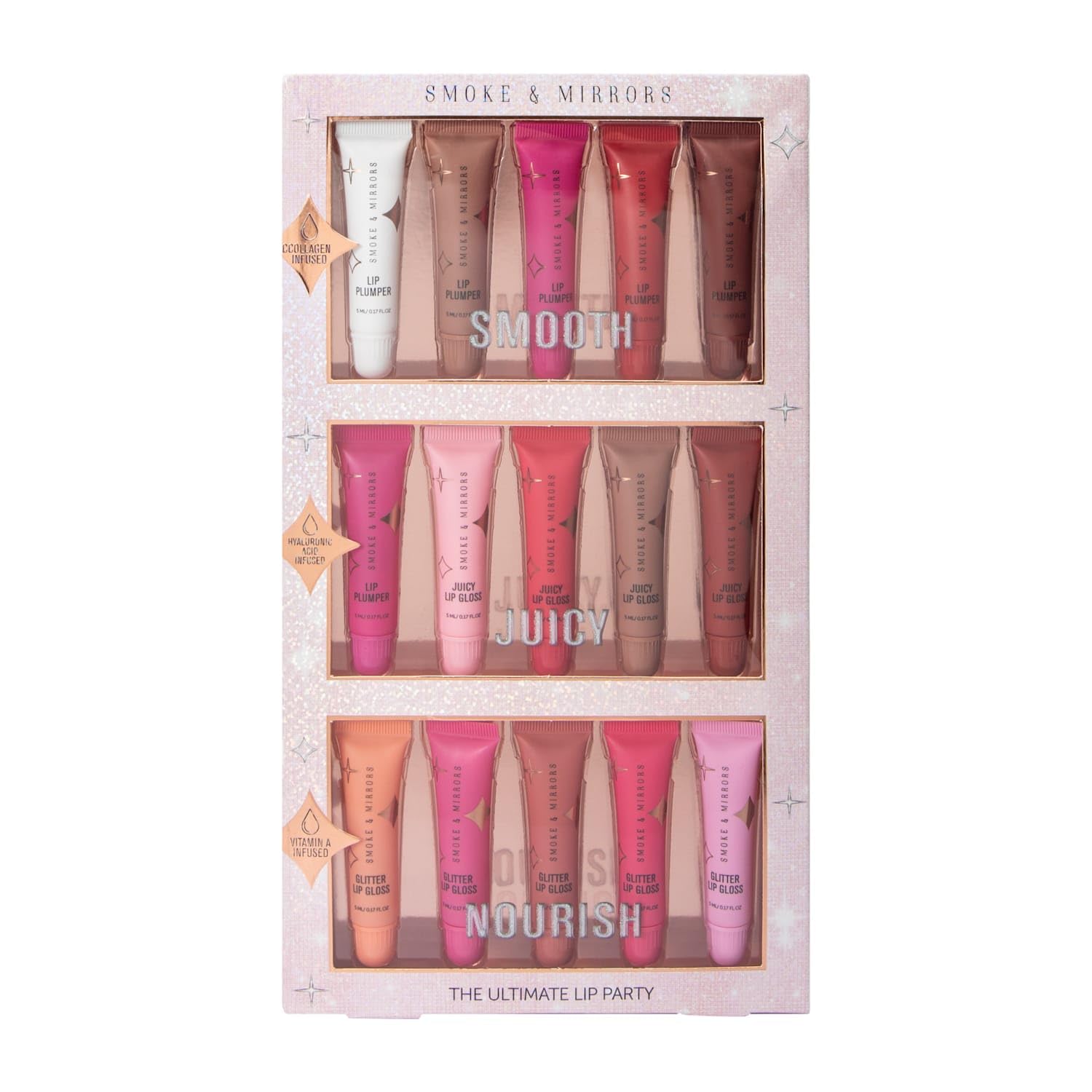 Amazon.com : The Ultimate Lip Party Pack, Lip Kit, 15 Count : Beauty ...