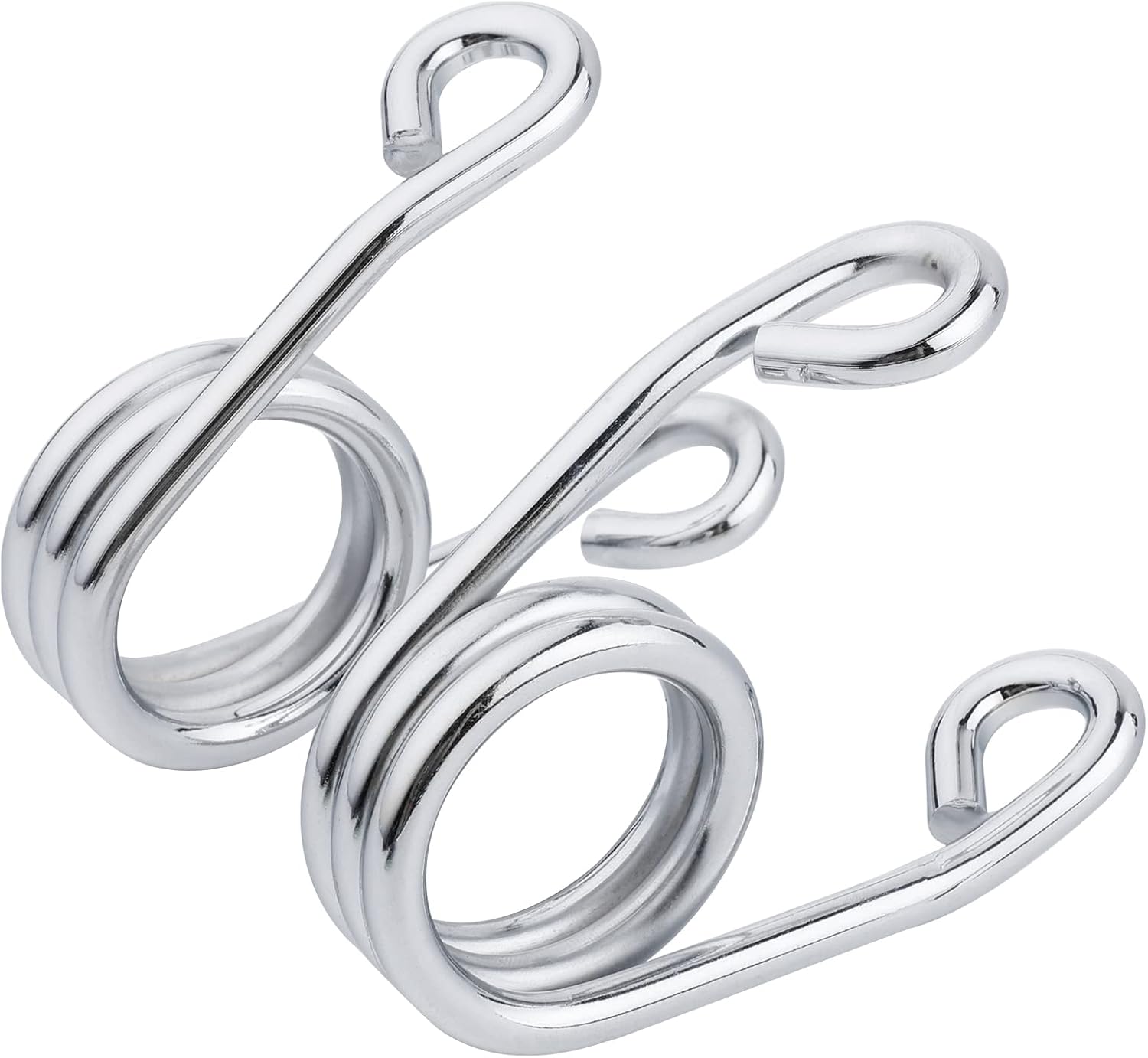 TCT-MOTORPARTS 2″ Chrome Scissor Torsion Solo Seat Springs for Harley ...