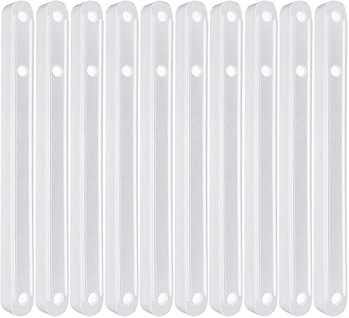 Draw Rail Runners, 10Pcs Plastic Drawer Runners, Draw Rail Plastic ...