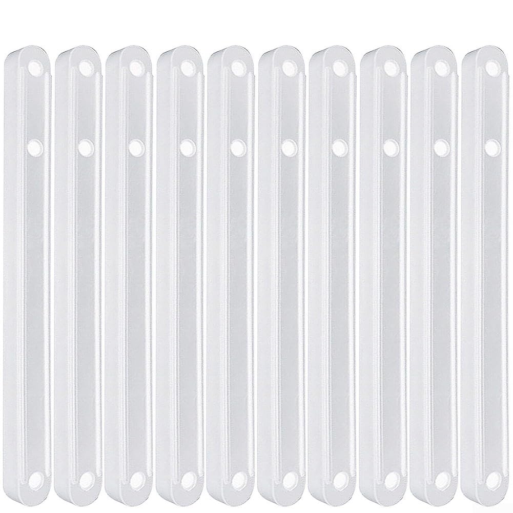 Drawer Runners Replacement, 10Pcs Draw Rail Plastic Drawer Slides Draw ...