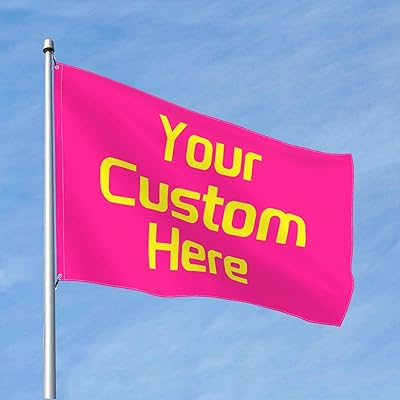 Amazon.com : Custom American Flags 3x5Ft, Personalized Flags with Image ...
