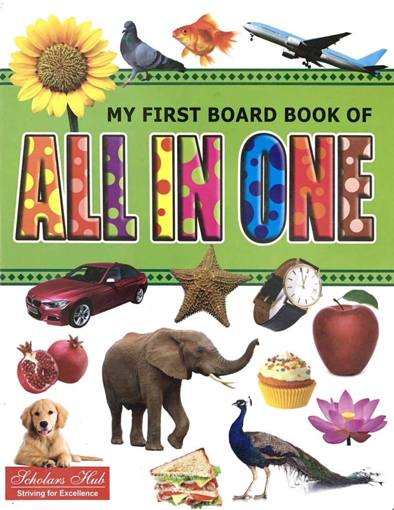MY FIRST BOARD BOOK OF ALL IN ONE: Amazon.co.uk: 9788183532860: Books